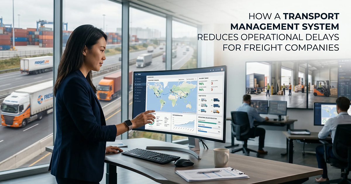 Transport Management System to Reduce Freight Delays