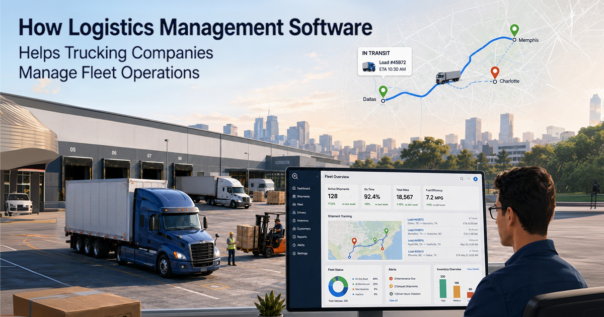 Logistics Management Software for Trucking Companies
